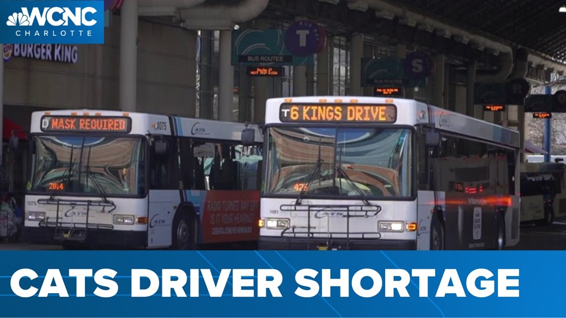 Job fair aims to tackle shortage of CATS bus drivers | wcnc.com