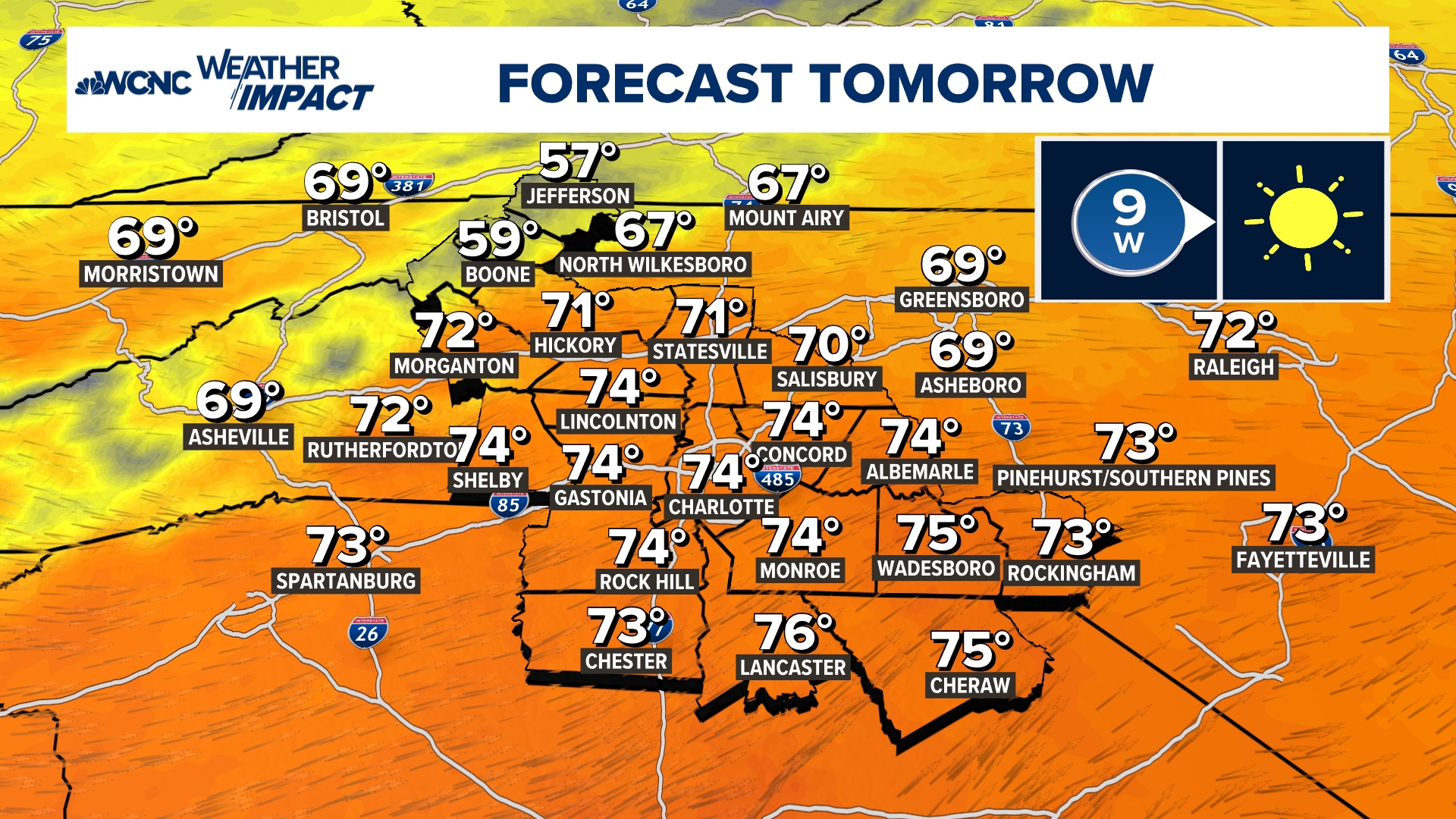 How to read a weather radar | Understanding the colors | wcnc.com