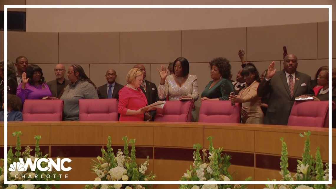 New Charlotte City Council sworn in on Monday | wcnc.com