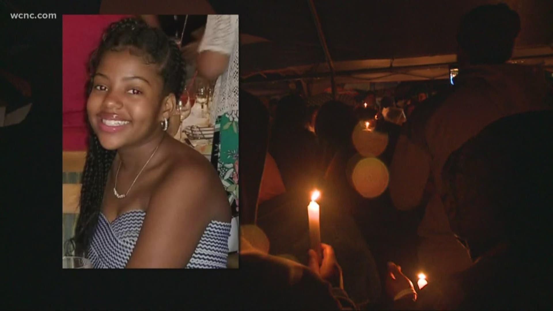 Vigil held for Aveanna Propst, killed outside Concord Mills Mall | wcnc.com