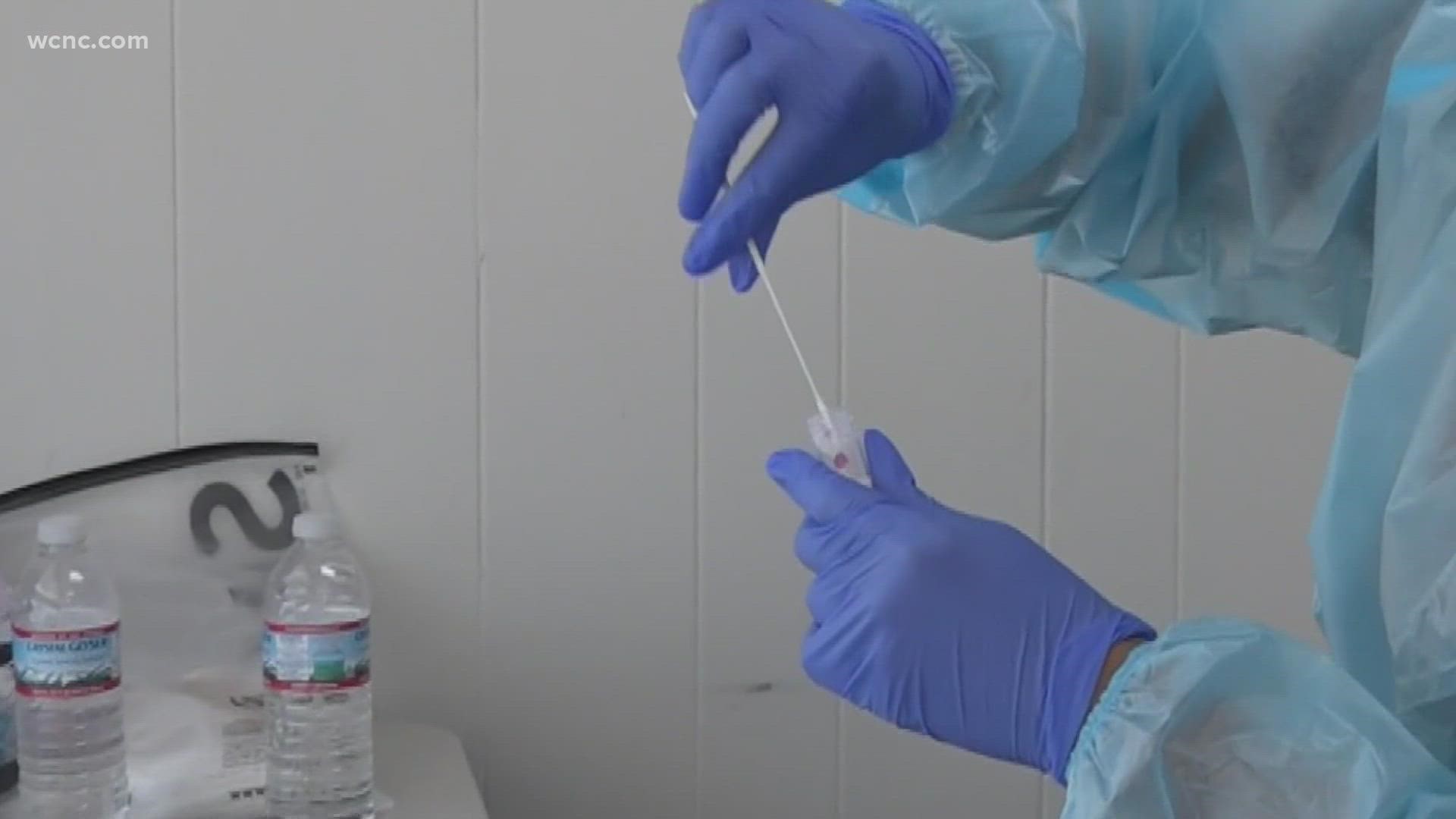 COVID-19 testing locations facing supply shortages | wcnc.com