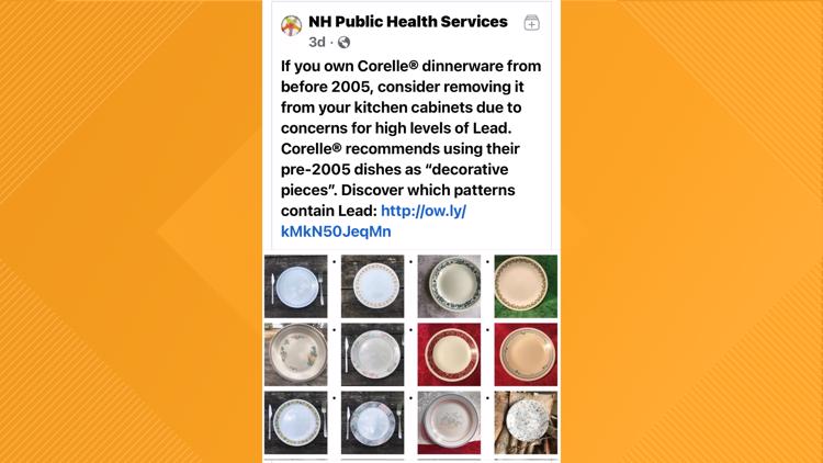 VERIFY: Is it safe to eat off of dishes that may contain lead? | wcnc.com