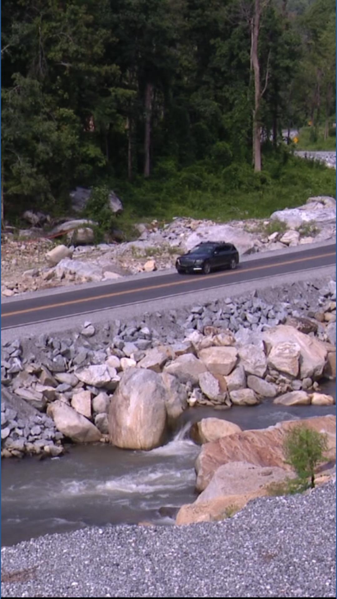 Temporary road to Chimney Rock, NC completed after Helene's destruction ...