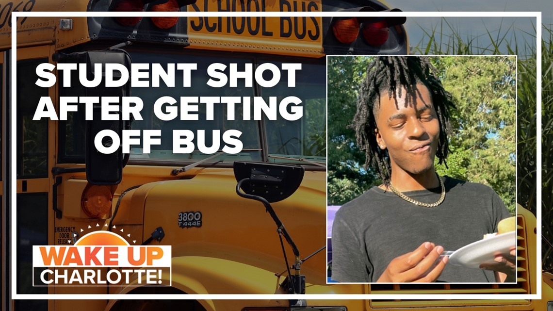 CMS student shot after getting off school bus | wcnc.com