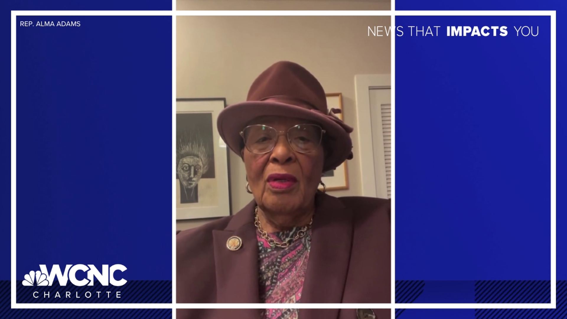 Rep. Alma Adams urges residents to be careful while Border Patrol is in ...
