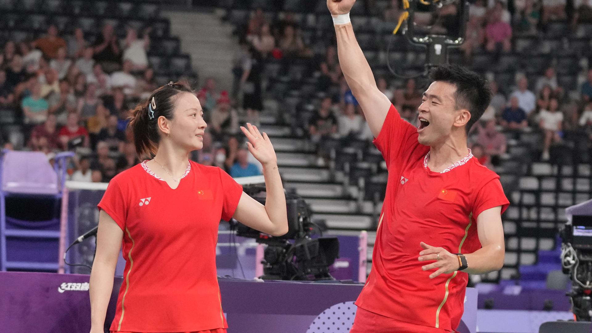 China's badminton dominance continues at Paris Olympics | wcnc.com