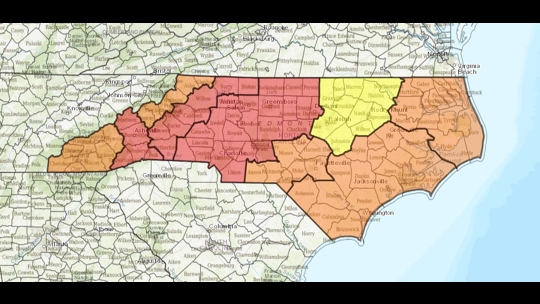 County list: North Carolina's fire danger | wcnc.com