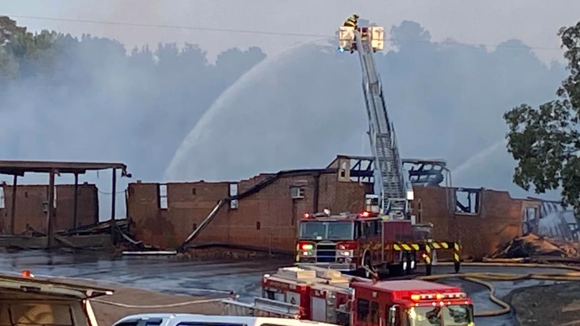 Officials: Stanly County furniture plant total loss after fire | wcnc.com