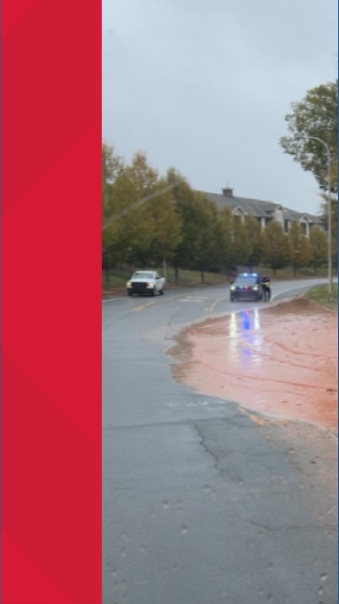 Crash into fire hydrant shuts down Huntersville roads | wcnc.com