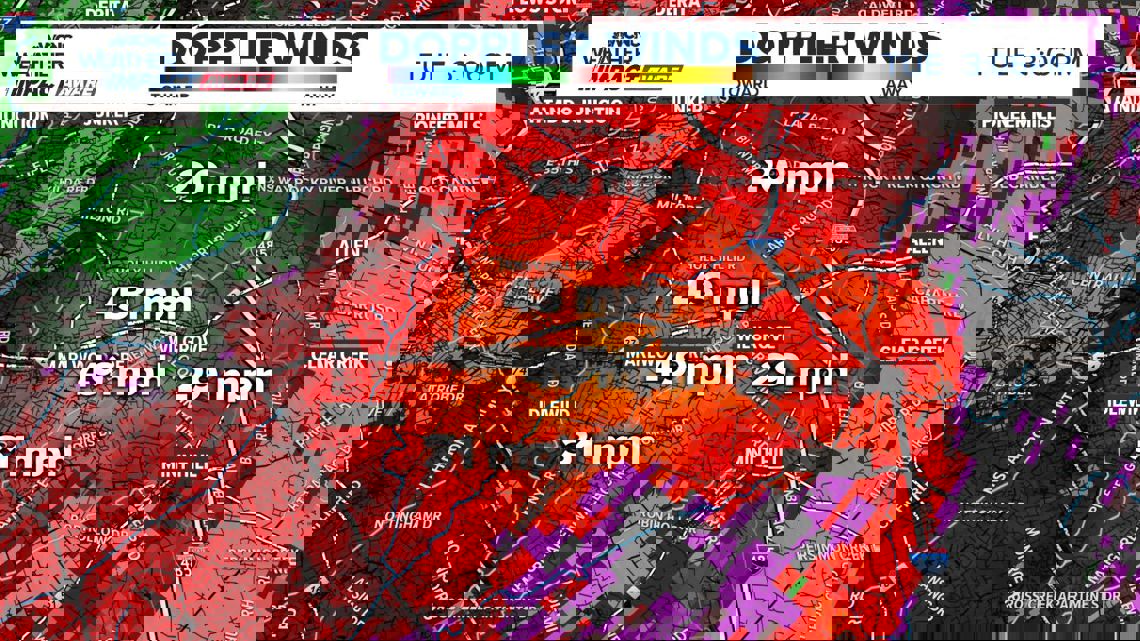 Scattered storms | Charlotte, NC weather | wcnc.com