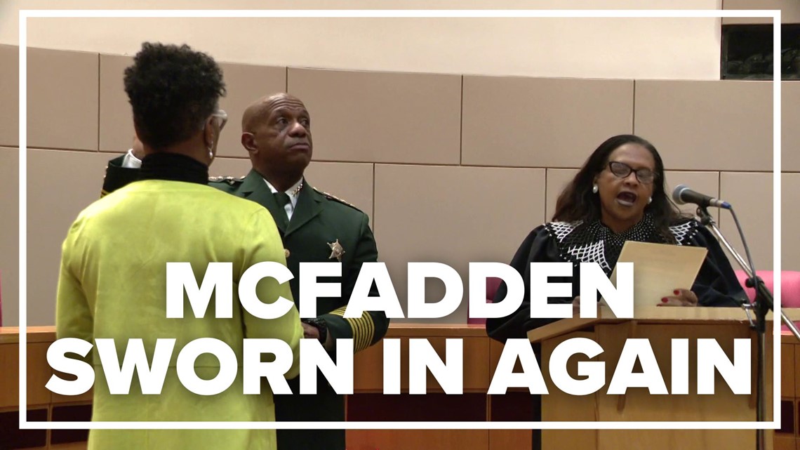 Mecklenburg County sheriff sworn in for new term | wcnc.com