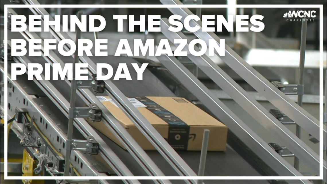 Behind the scenes before Amazon Prime Day | wcnc.com