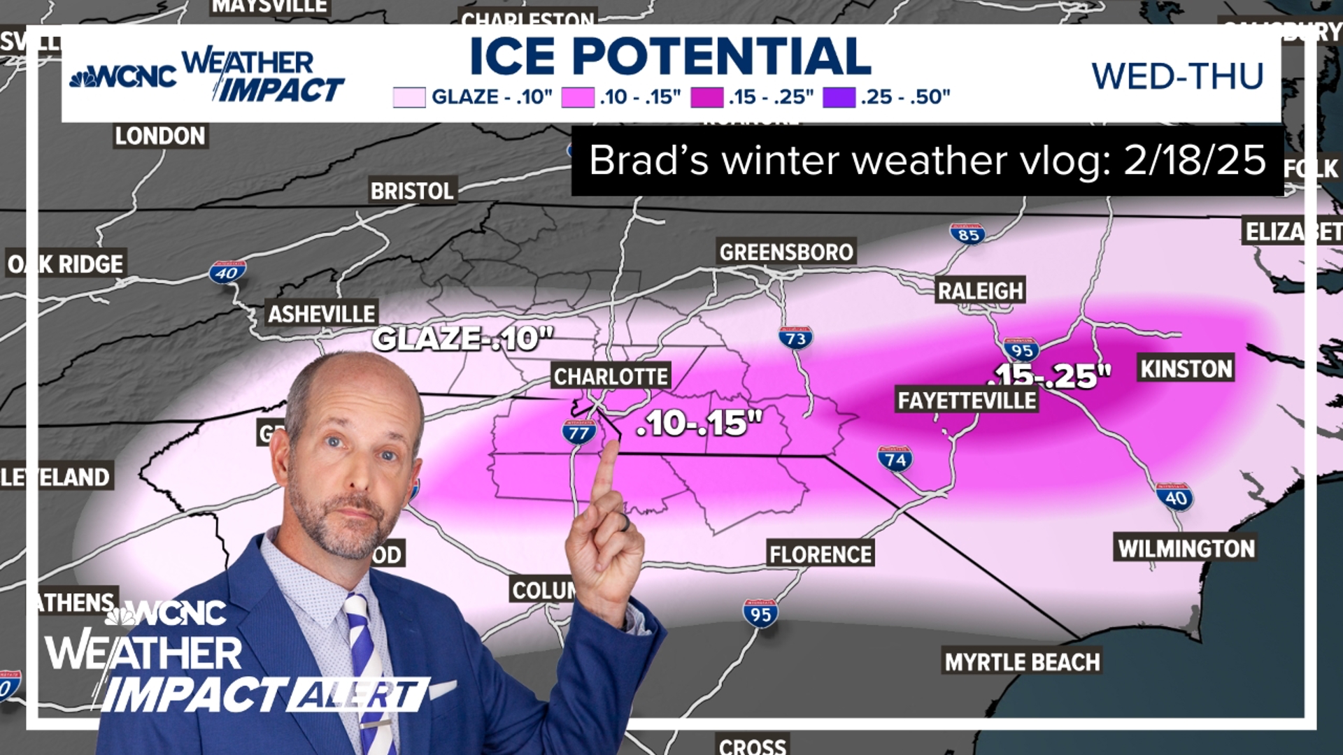 Your up to day forecast for the Greater Charlotte area | wcnc.com