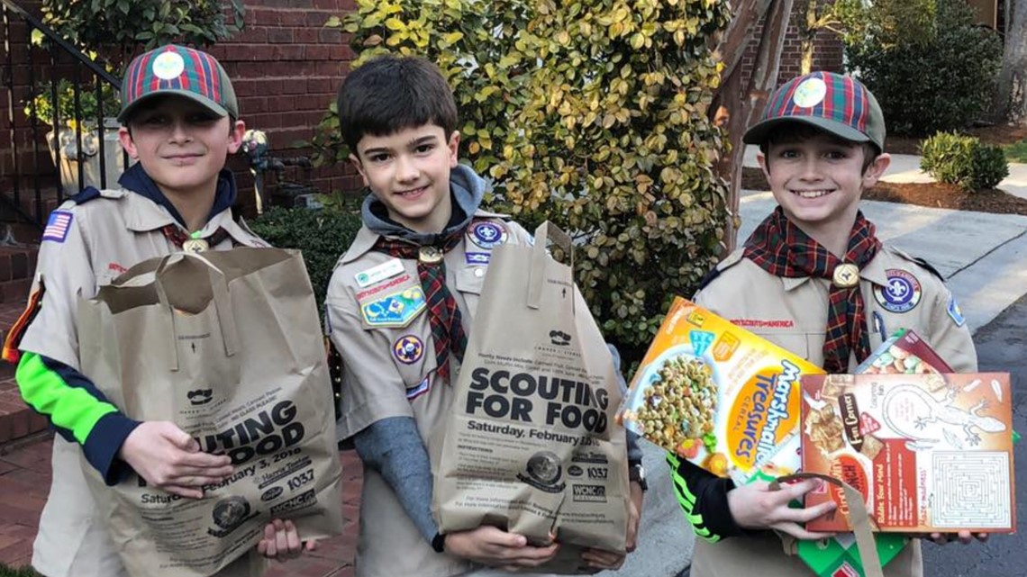 Scouting for Food: Drop-off locations now accepting donations | wcnc.com