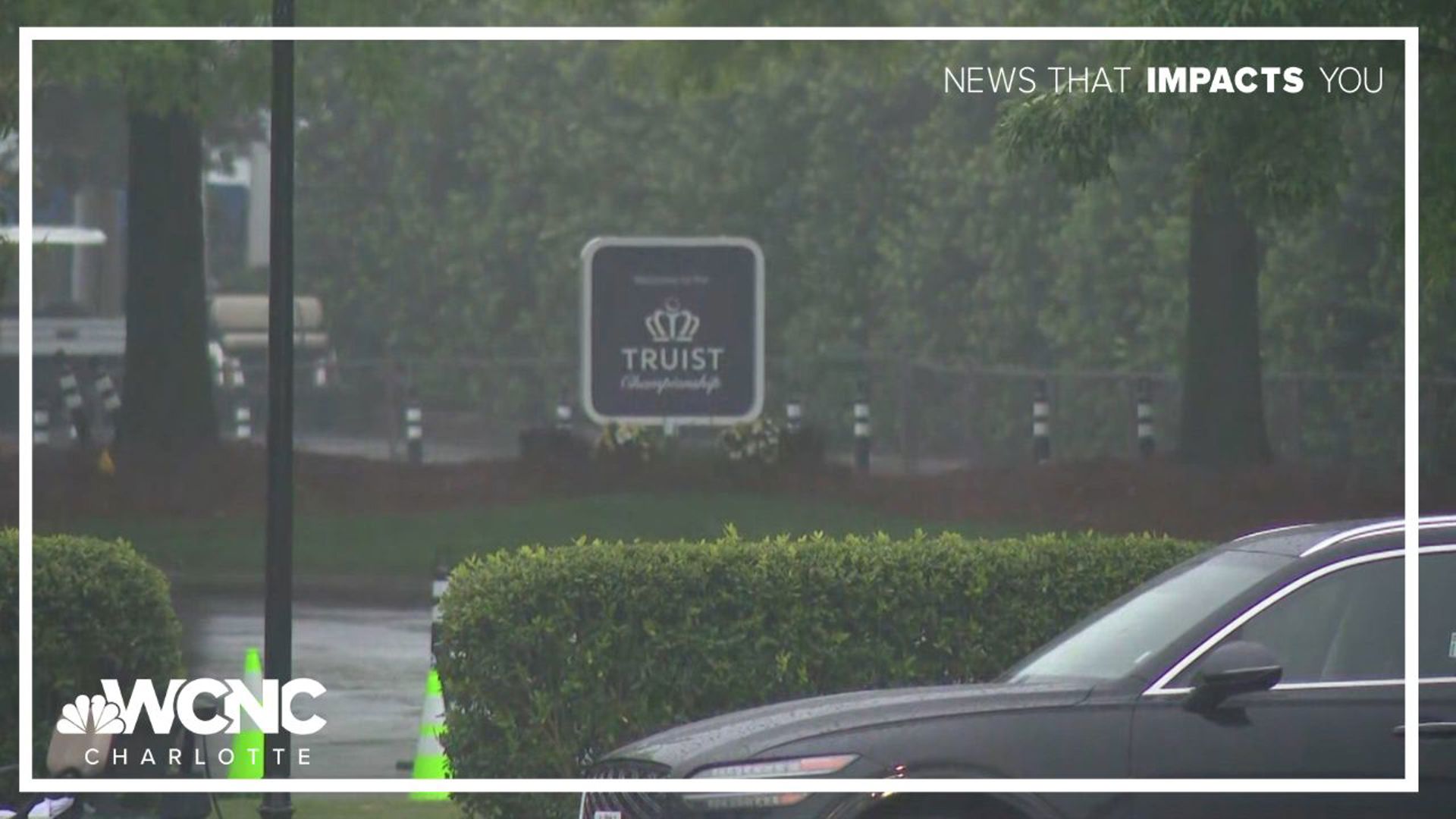 Severe weather delays Truist Championship opening at Quail Hollow in ...