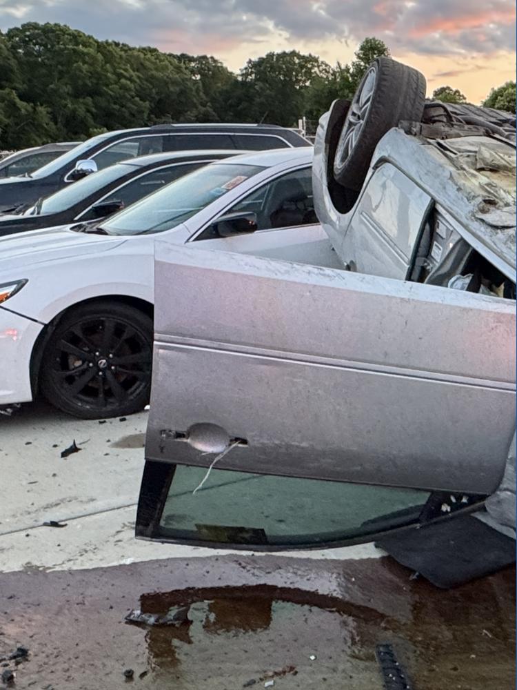 PHOTOS: Cars destroyed in crash at China Grove, N.C. auto shop | wcnc.com