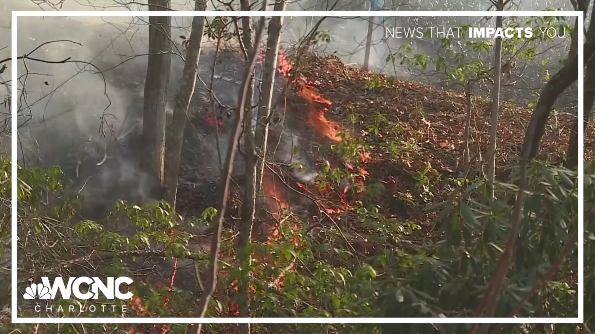 Wildfire near Caldwell, Wilkes County burns 60 acres | wcnc.com