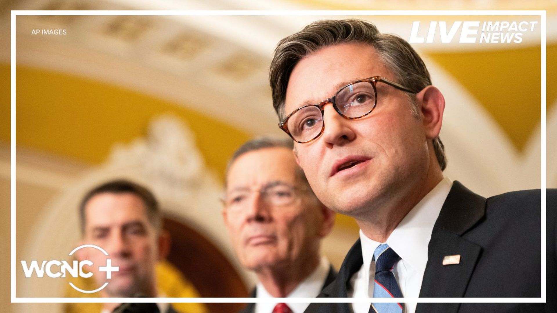 House Speaker Mike Johnson talks federal government shutdown | wcnc.com