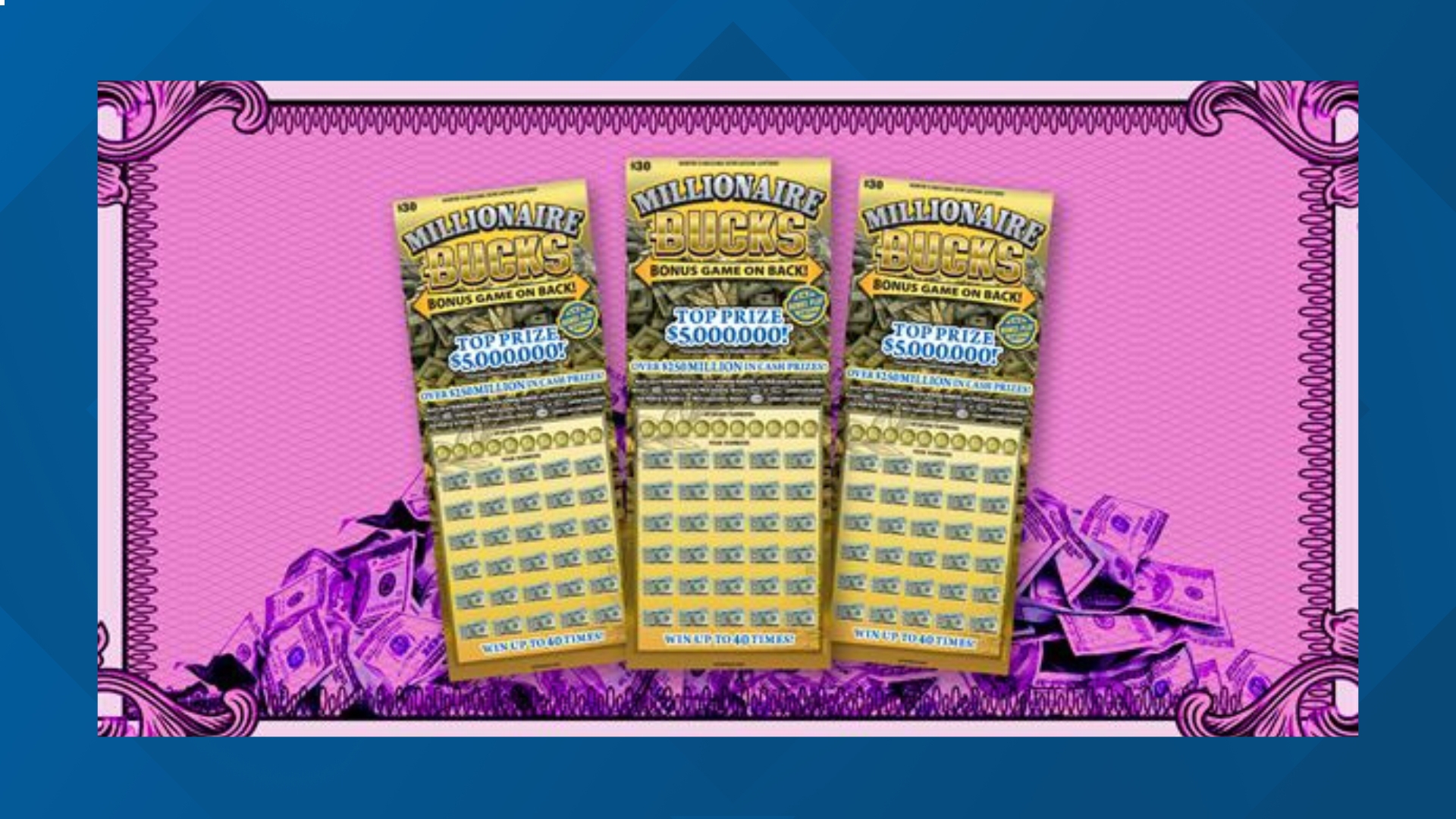 Alexander County, N.C. lottery scratch-off win | Feb. 5, 2025 | wcnc.com