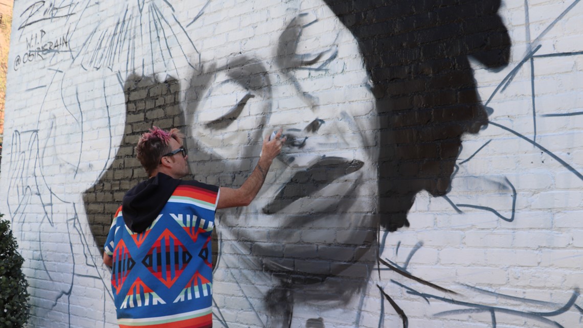 After NoDa mural mistakenly covered, NC artist creates a new one | wcnc.com