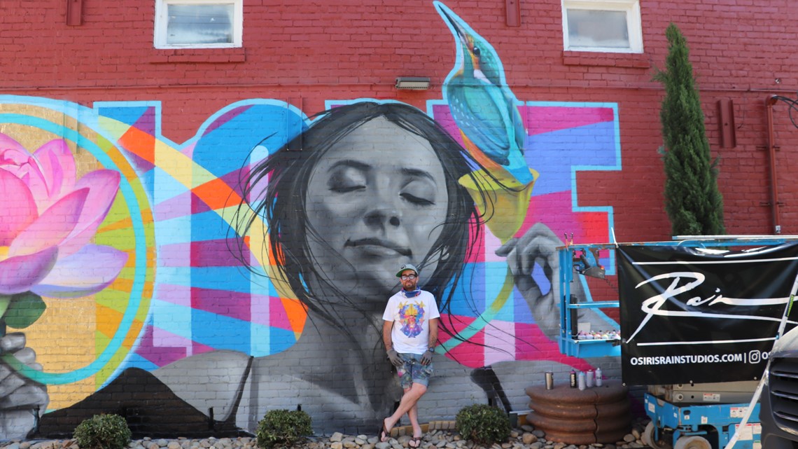 After NoDa mural mistakenly covered, NC artist creates a new one | wcnc.com