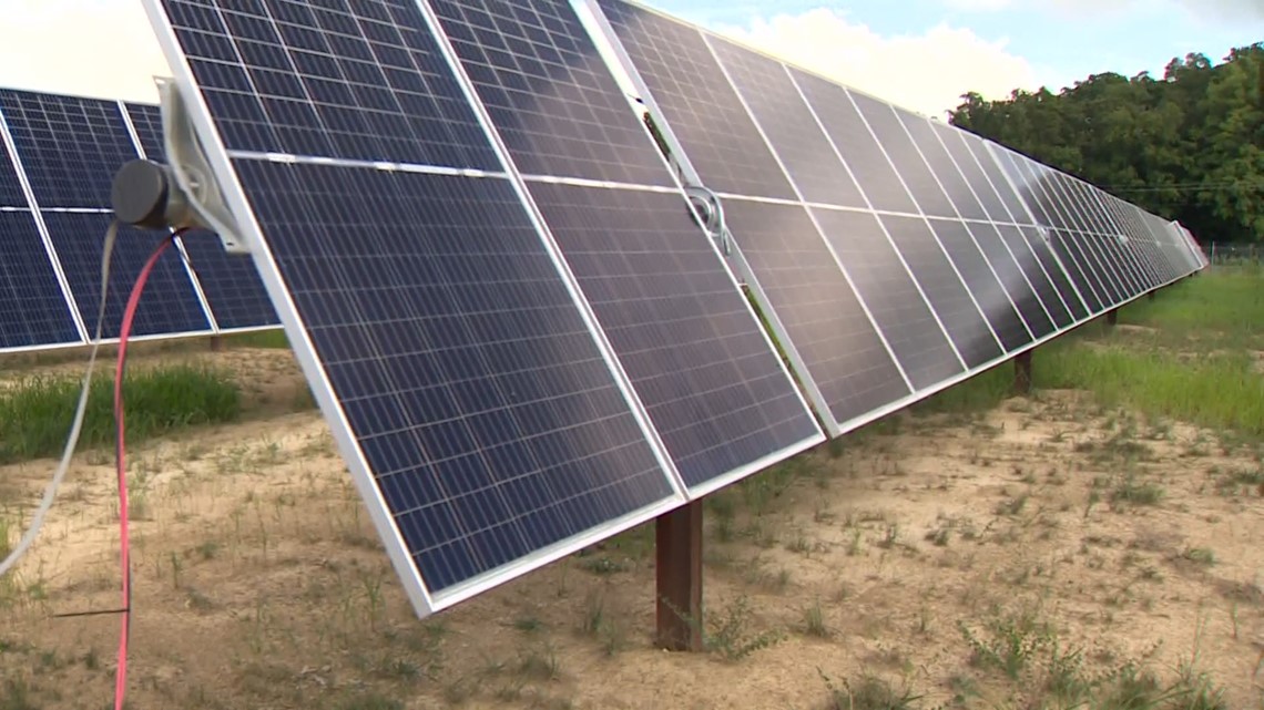 Duke Energy's new solar power facility opens in Cabarrus County | wcnc.com