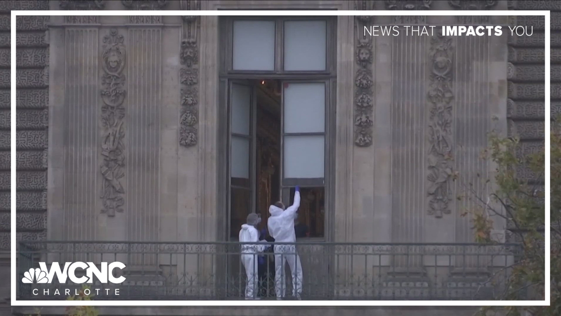 Suspects arrested over the theft of crown jewels from Paris' Louvre ...
