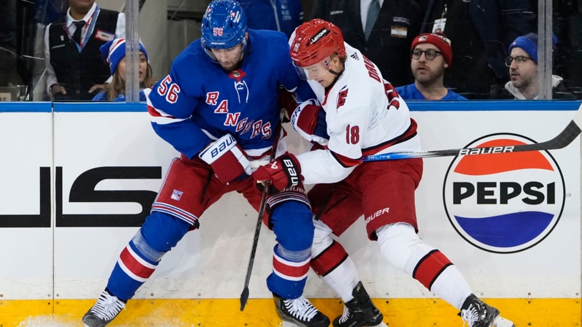 Carolina Hurricanes lose to New York Rangers | wcnc.com