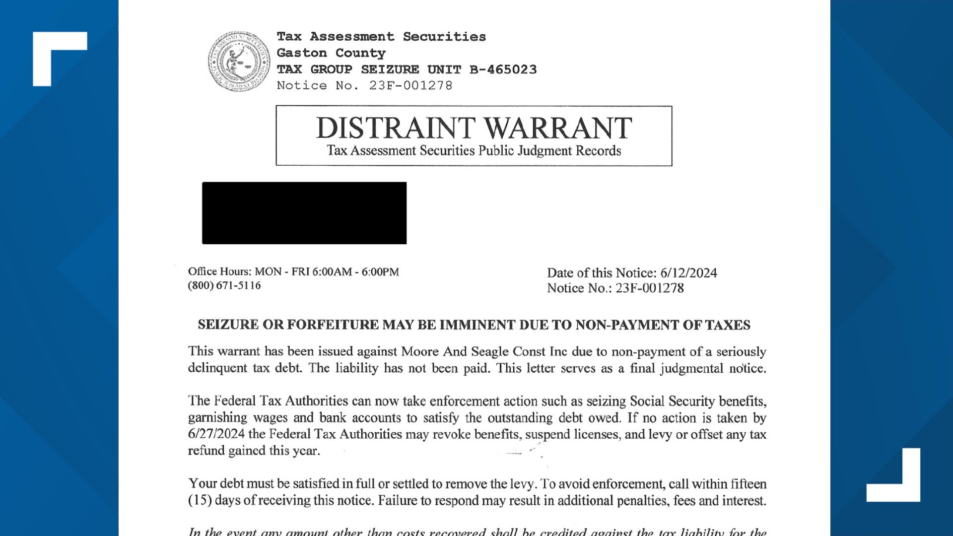 Gaston County officials warn about tax scam | wcnc.com