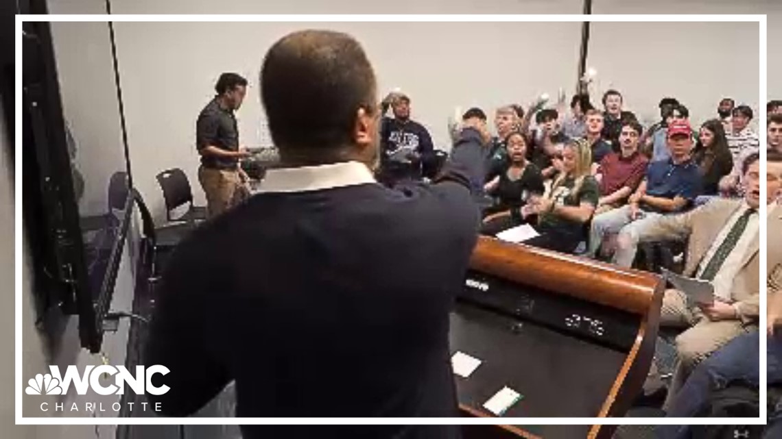 Professor at UNC Charlotte teaching students about the intersection of ...