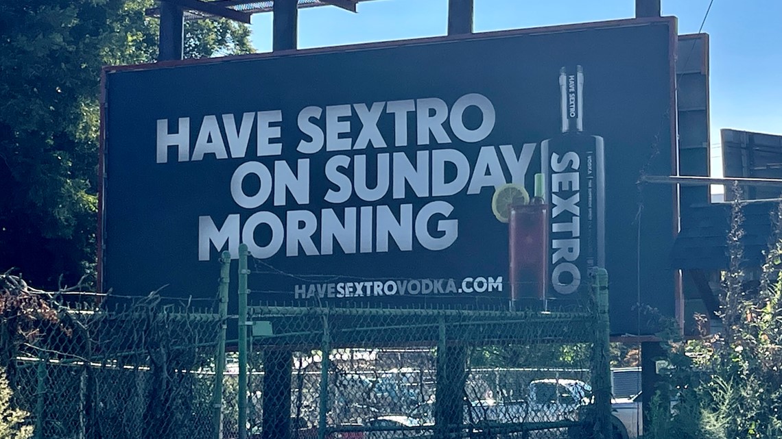 Sextro Vodka: The story behind the hilarious billboards | wcnc.com