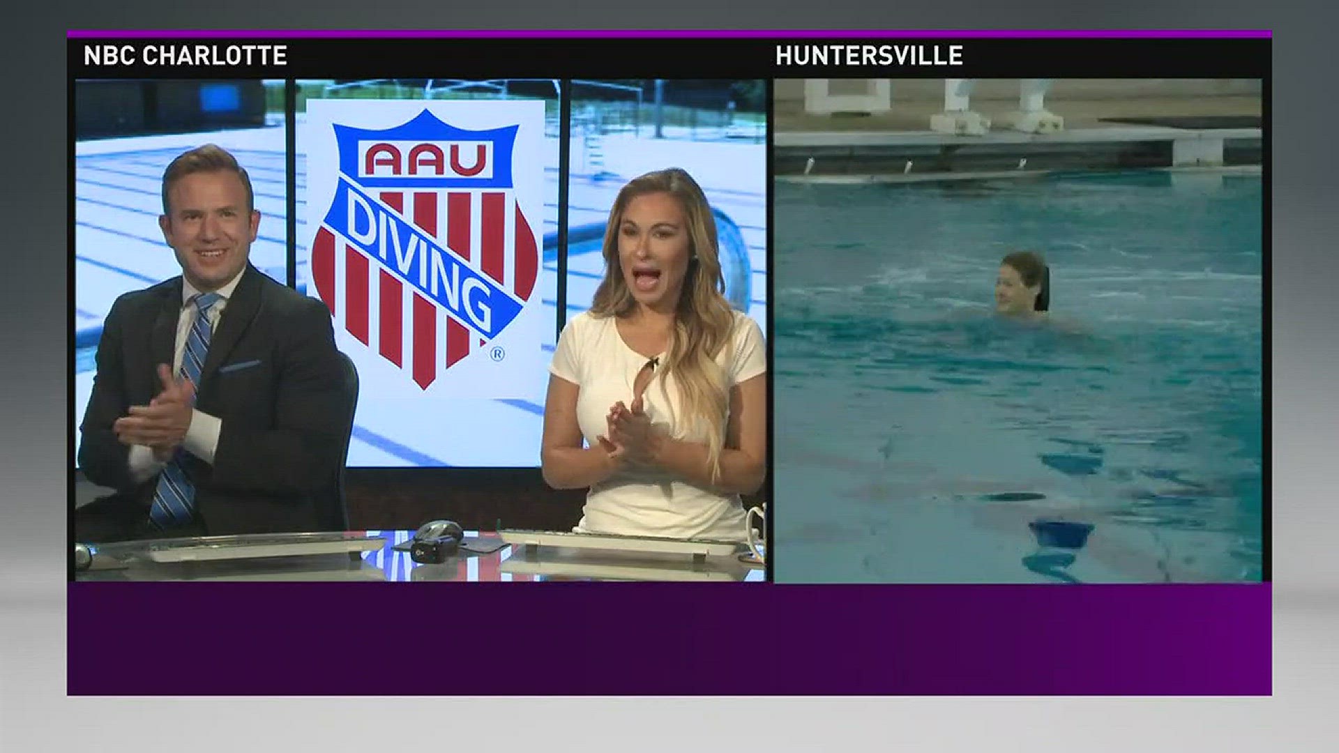 National diving championship making a splash in Huntersville | wcnc.com