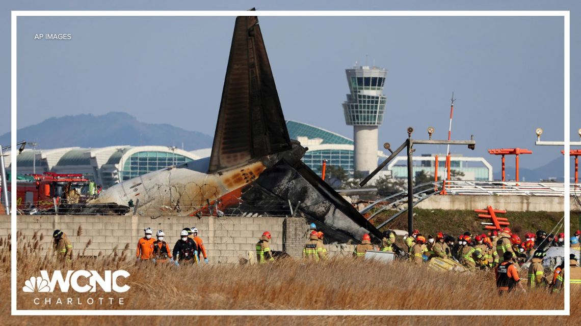 At least 177 killed when plane skids off runway in South Korea | wcnc.com