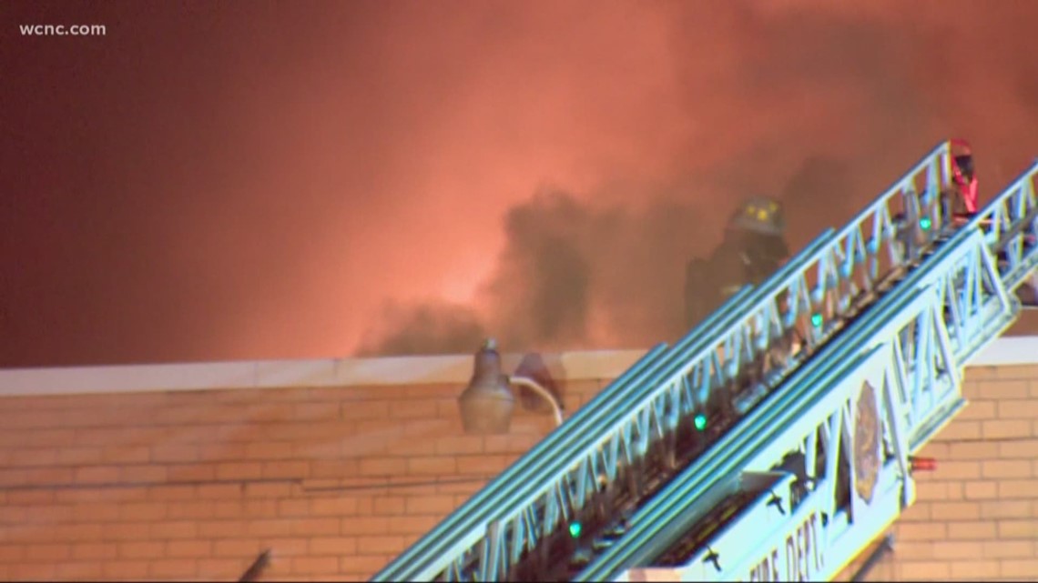 One person hurt in 3-alarm fire in Cotswold | wcnc.com