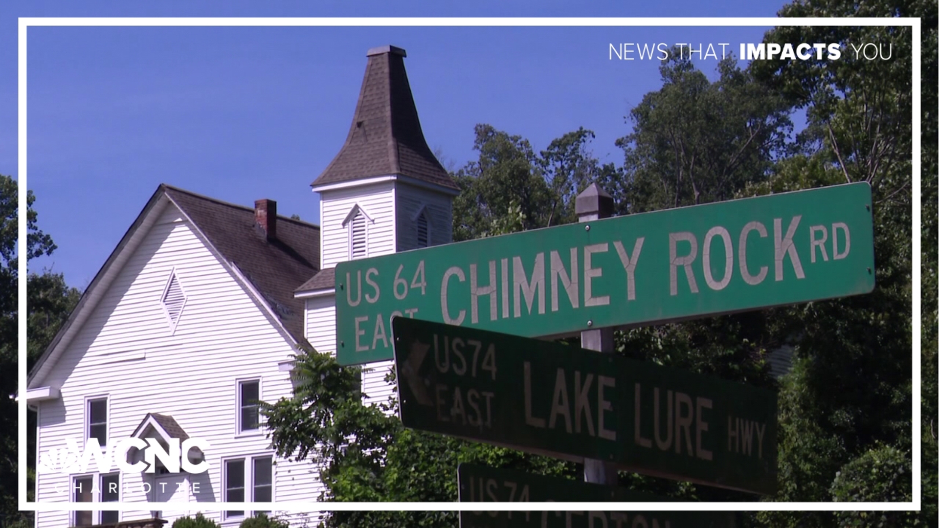 Temporary road to Chimney Rock, NC completed after Helene's destruction ...