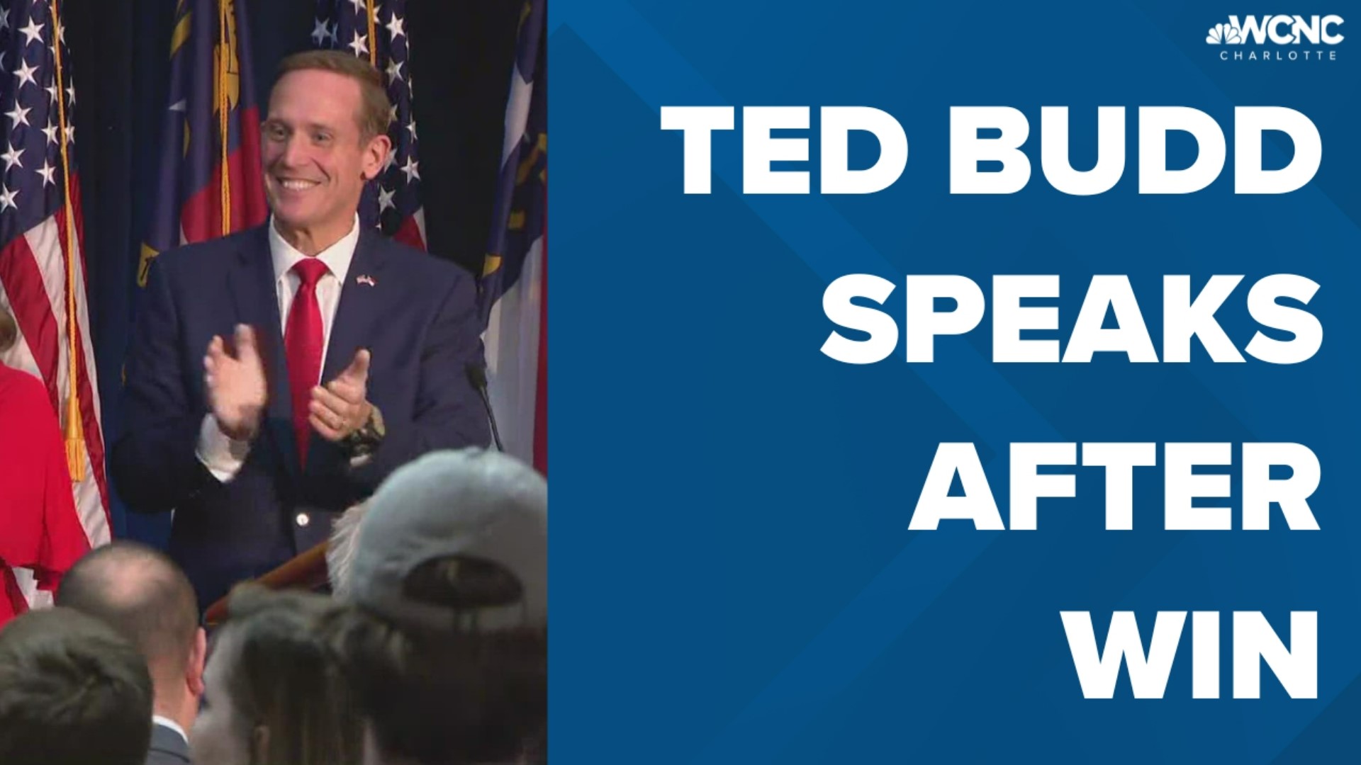 Ted Budd speaks after Senate win | wcnc.com