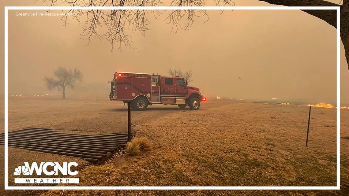 Texas experiencing second-largest fire in state history | wcnc.com