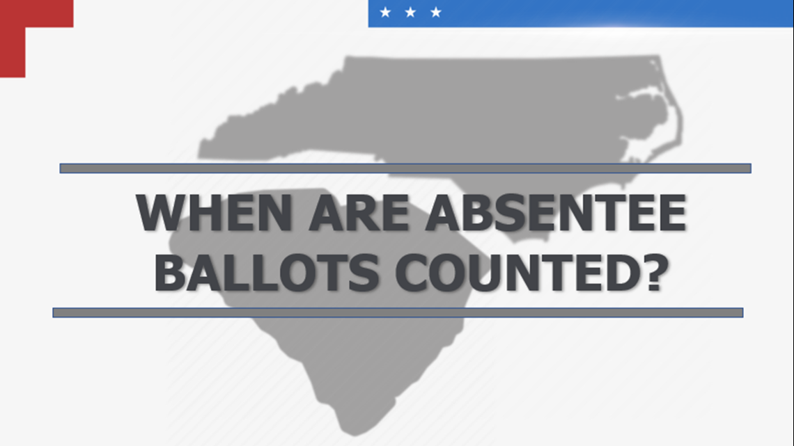 Can absentee ballots be counted before Election Day? | wcnc.com