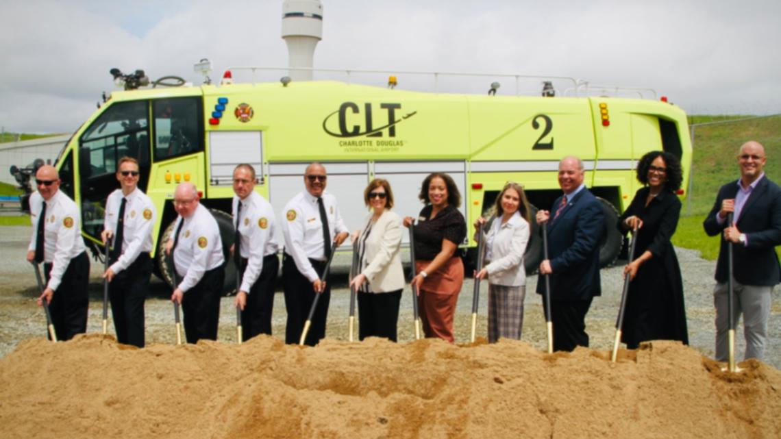 Charlotte Douglas breaks ground on new firehouse to support airport ...
