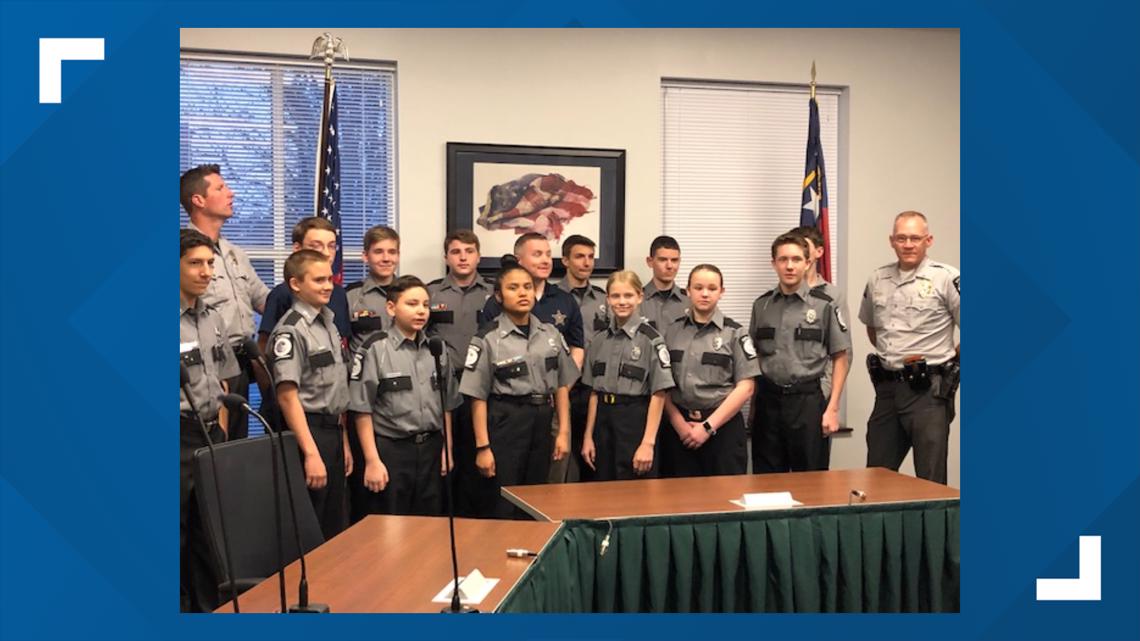 Youth explore police work through cadet program in Waxhaw | wcnc.com