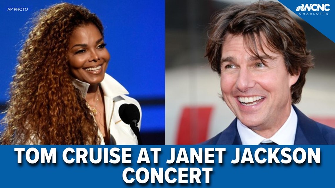 Tom Cruise makes surprise appearance at Janet Jackson's Charlotte ...