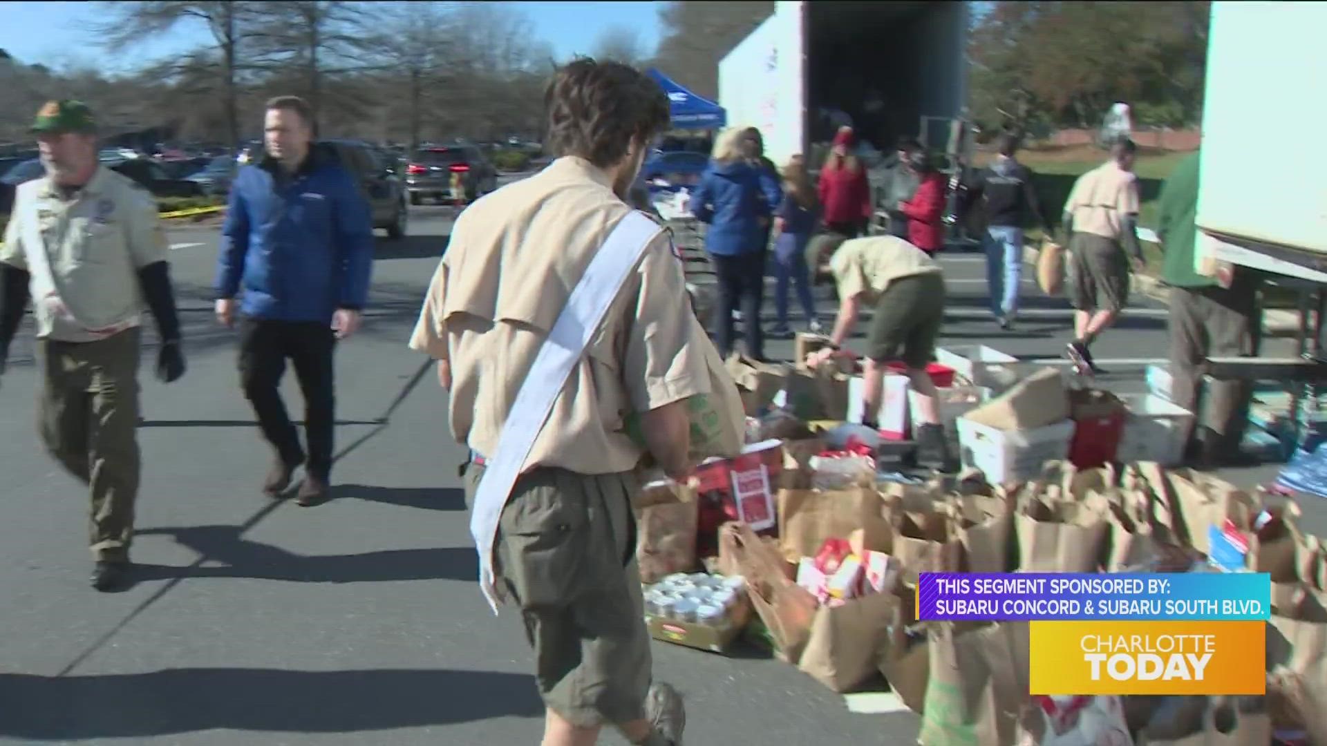 The annual 'Scouting for Food' donation and pick- up event is this ...