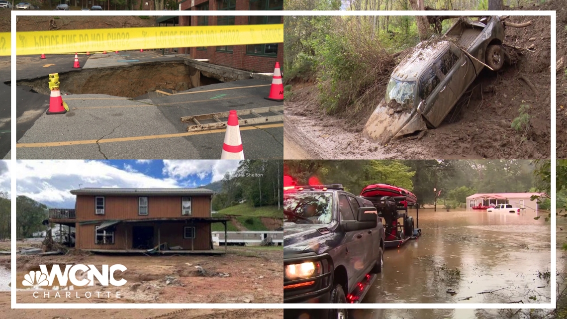 Helene Impacts - Live coverage from 10-1-2024 at 4 p.m. | wcnc.com