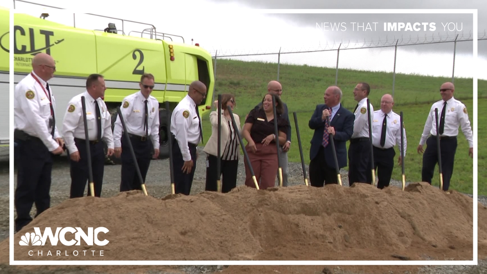 Charlotte breaks ground on new airport firehouse | wcnc.com