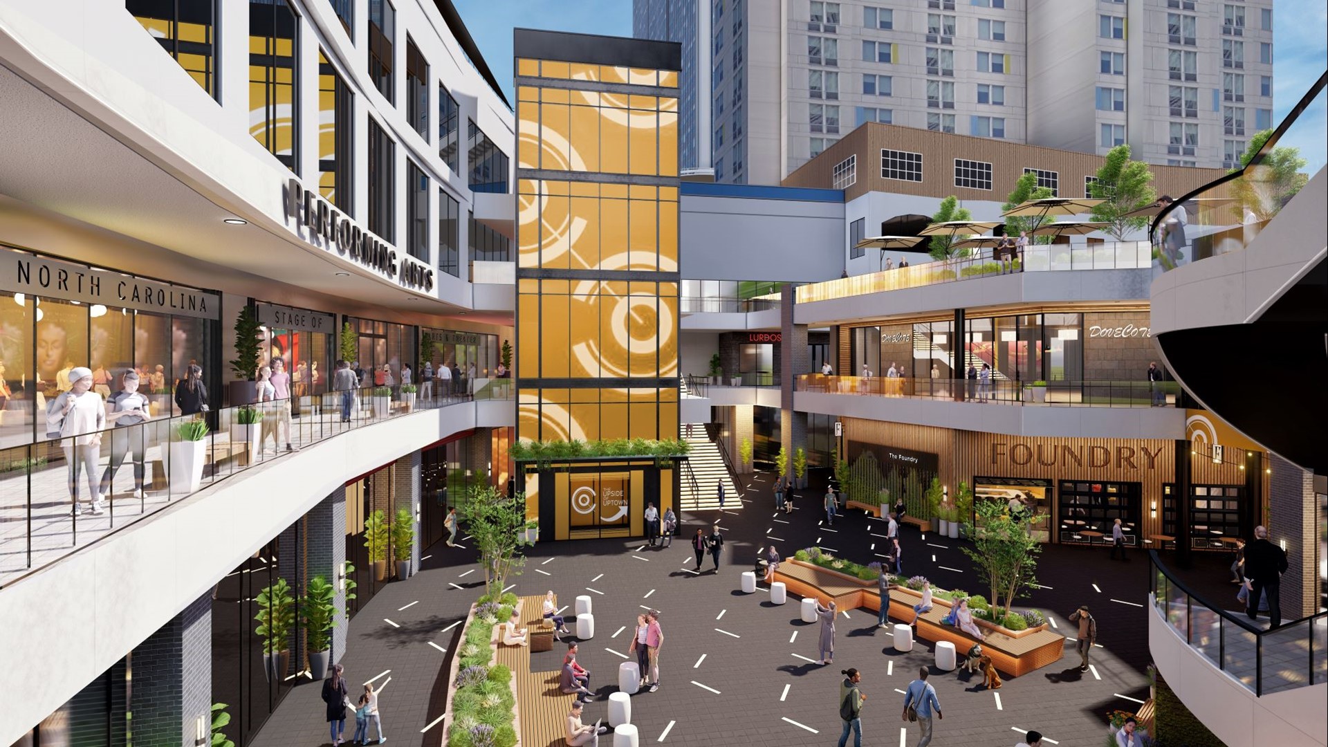 Queen City Quarter: New name for the Epicentre in Charlotte | wcnc.com