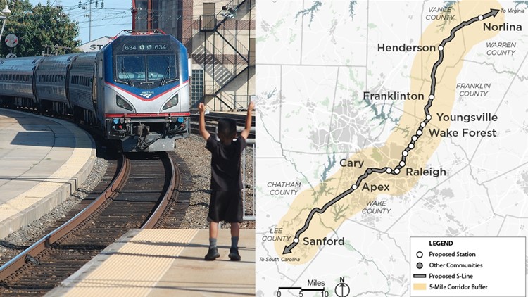 North Carolina towns granted funded for S-Line rail project | wcnc.com