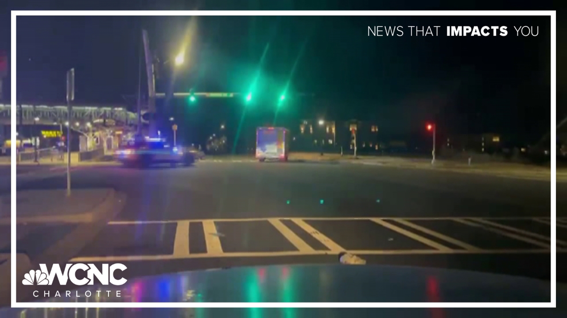 Video appears to show police chase involving U-Haul in Charlotte | wcnc.com
