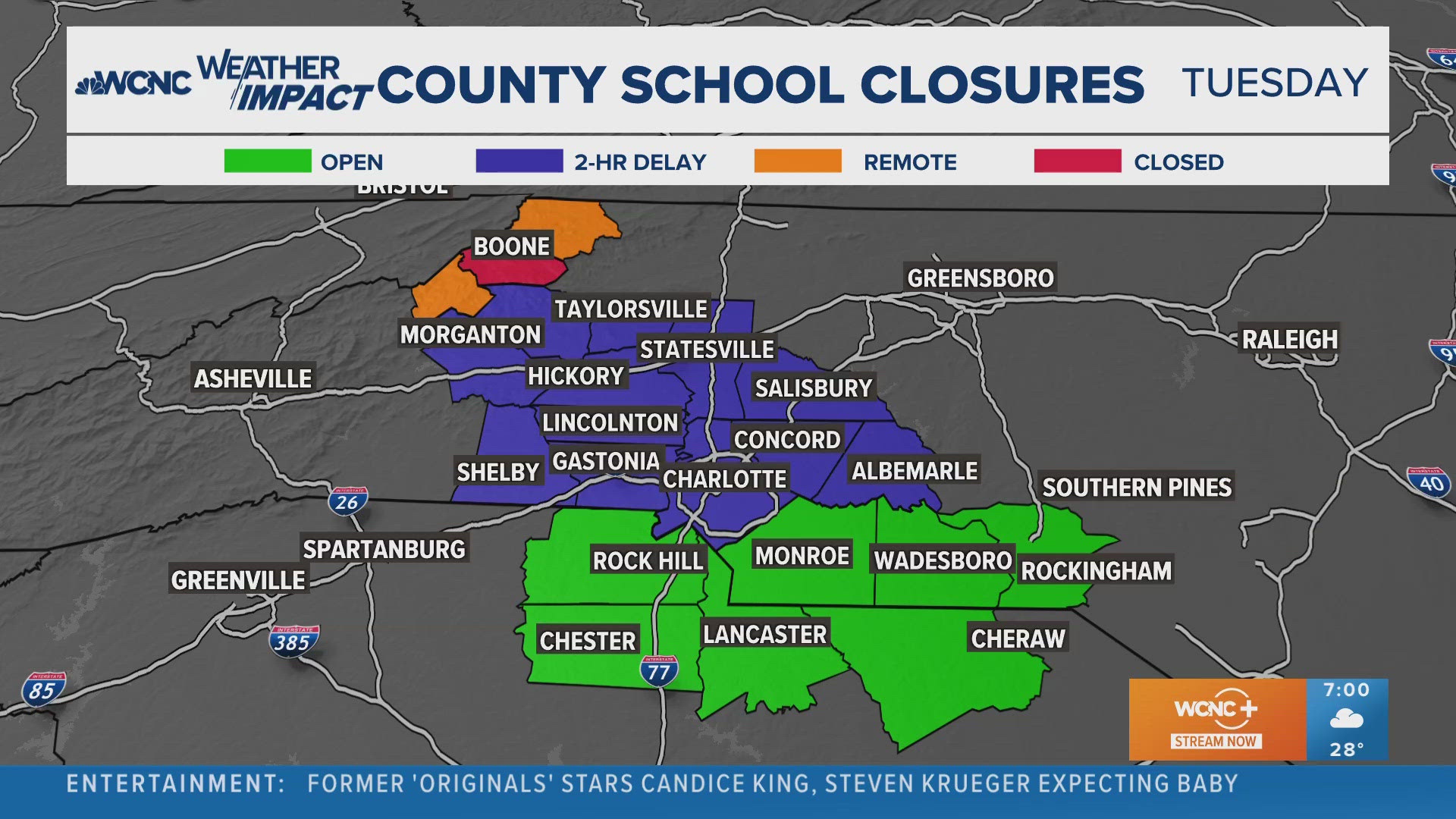 Western North Carolina schools affected by inclement weather | wcnc.com