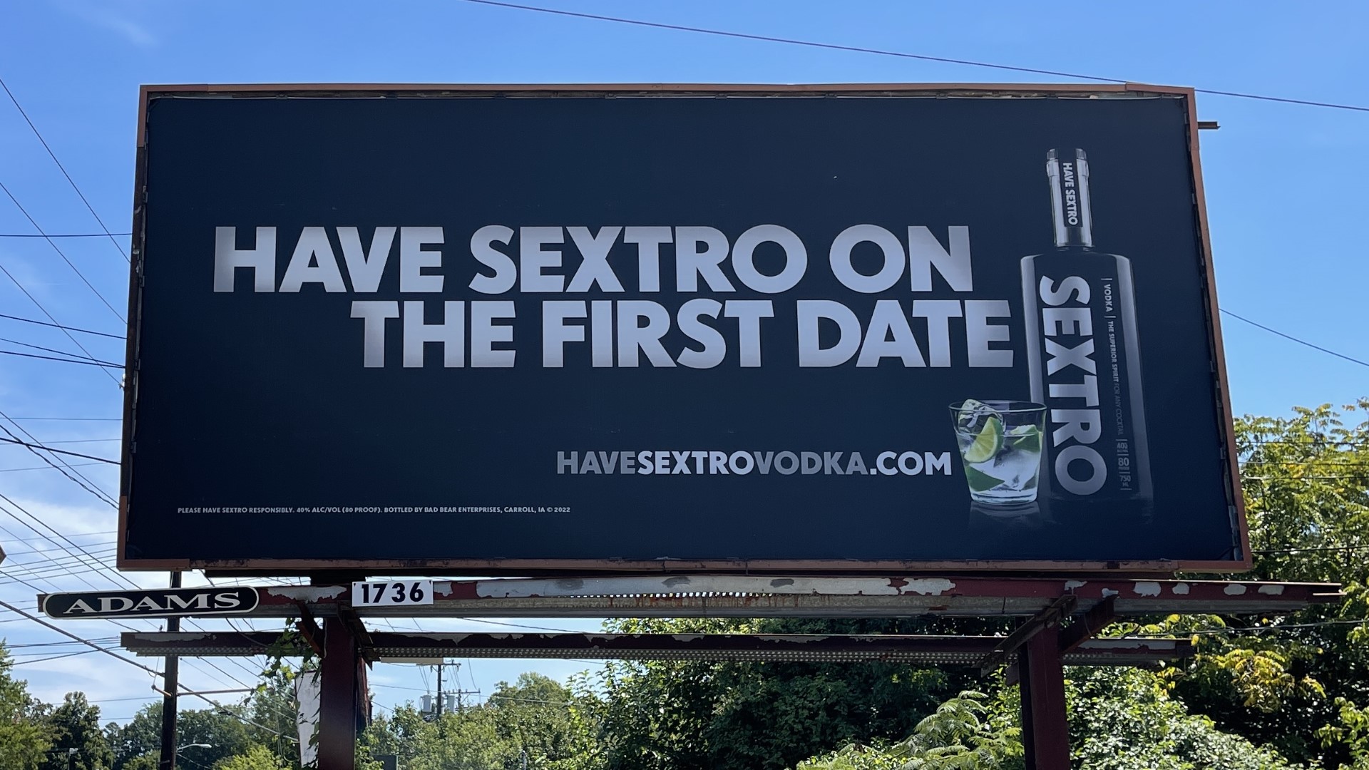 Sextro Vodka: The story behind the hilarious billboards | wcnc.com