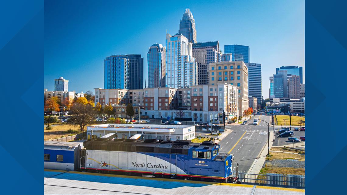 Charlotte's Gateway Station sees arrival of first test train | wcnc.com